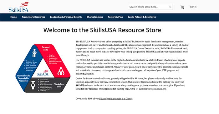 National Conference Pin and T-shirt Design Winner Announced | SkillsUSA